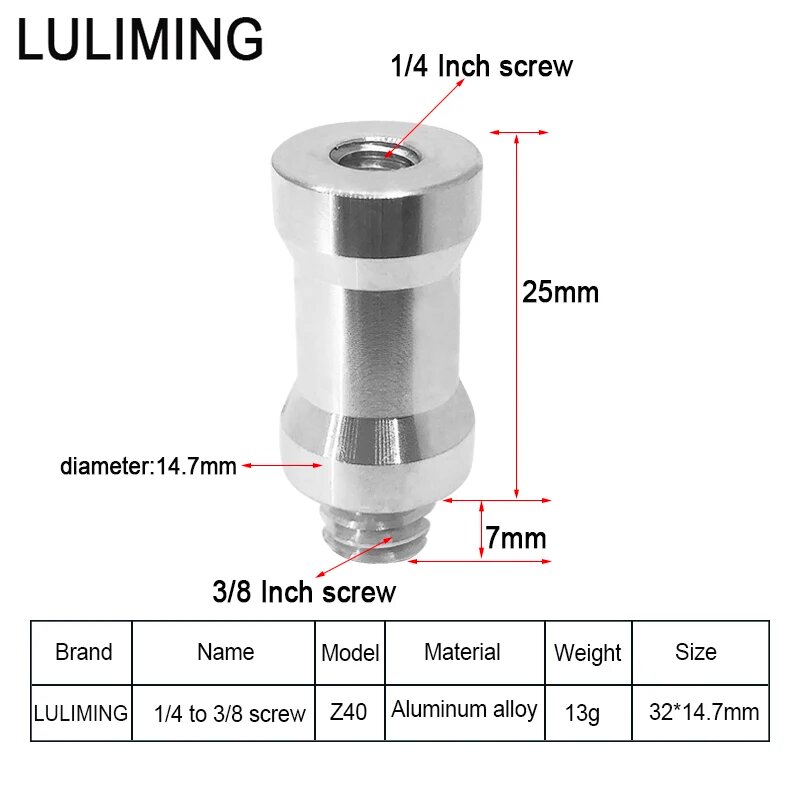 Кронштейн для вспышки LULIMING 1/4"-3/8"