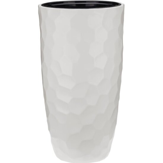 Кашпо Idea мозаика D340мм H 630мм со вставкой М 3410 Кремовый