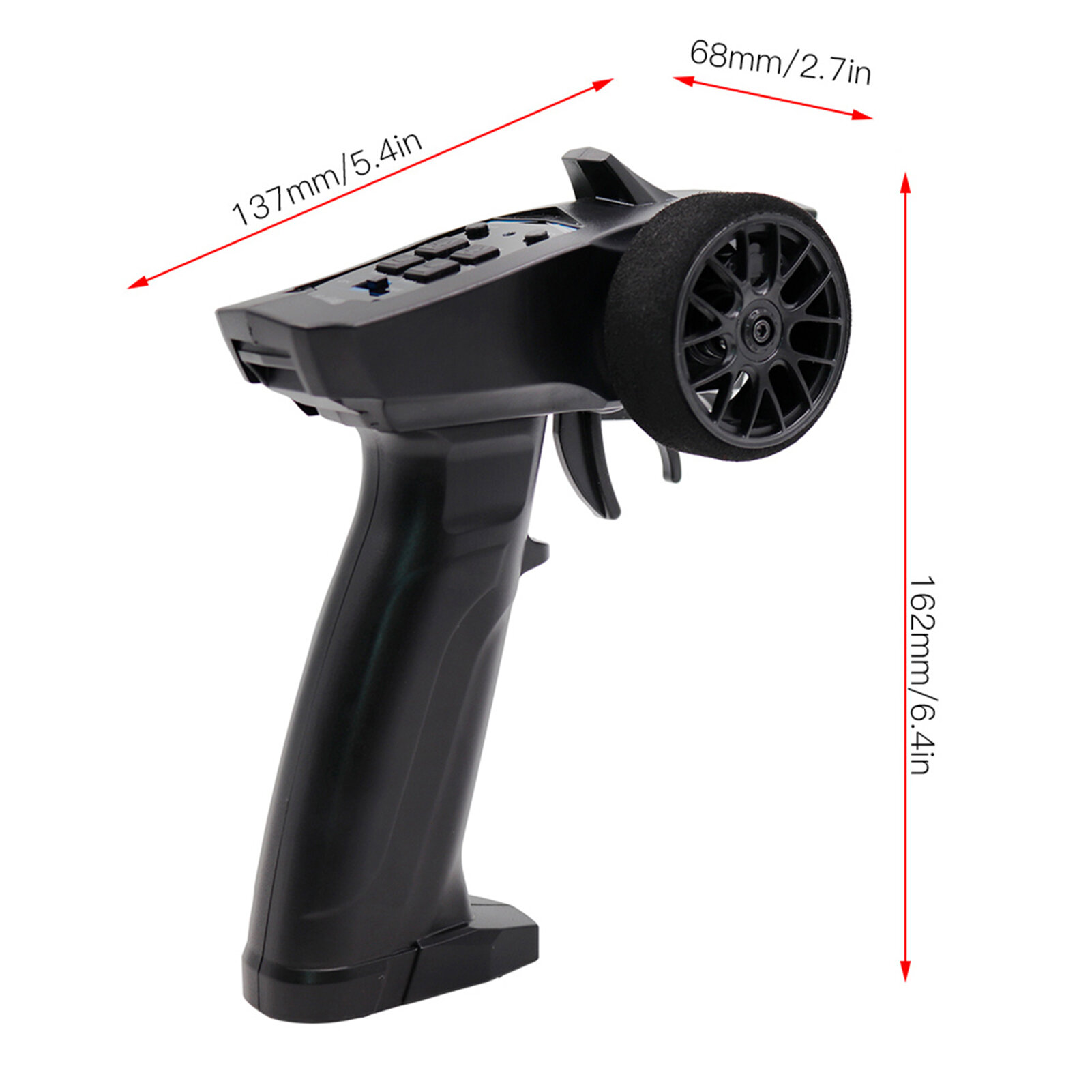 TURBO RACING 2,4 ГГц, 4-канальный радиопередатчик дистанционного управления 91803GVT