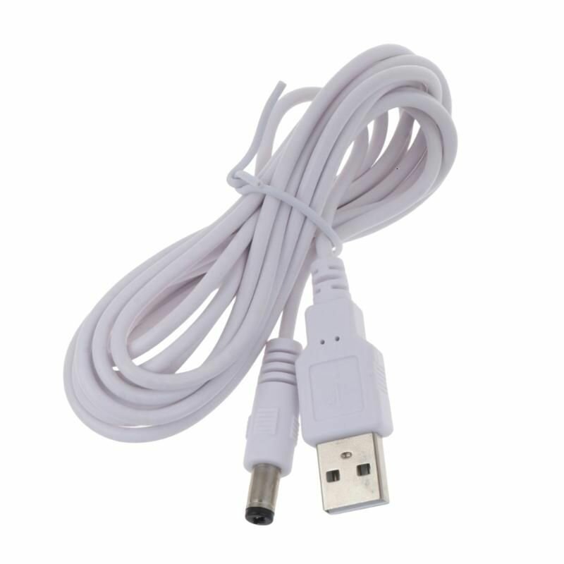 USB к 5.5MM DC5V Коннектор USB2.0 A-Type Мужской к 5.5x2.5мм DC5V Кабель Зарядки, 3m
