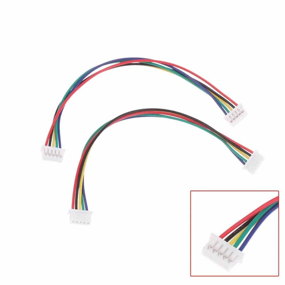 2 шт. Комплектующие для 3D-принтера: кабель для клонирования сенсорного экрана CR, 5 контактов, 10 см, короткий провод Sprite, кабель CR/BL/CT для Ender 3, Ender3 Pro, Ender