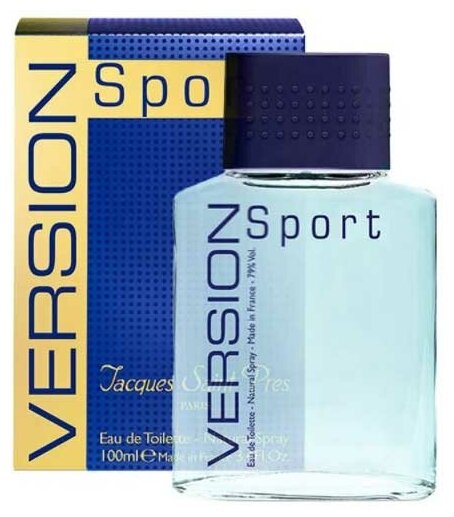Jacques Saint Pres Туалетная вода для мужчин Version Sport, 100 мл