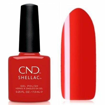 CND Shellac Гель лак Devil Red