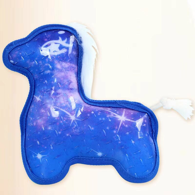 Игрушка для собак "Amazon", устойчивая к укусам, золотисто-ретривер, синяя №1