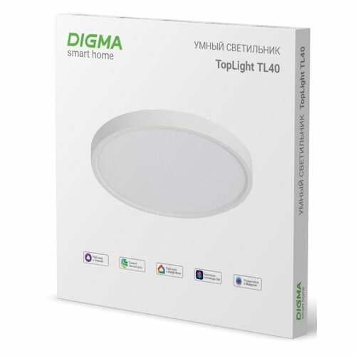 Умный светильник Digma TopLight TL40 потолочный