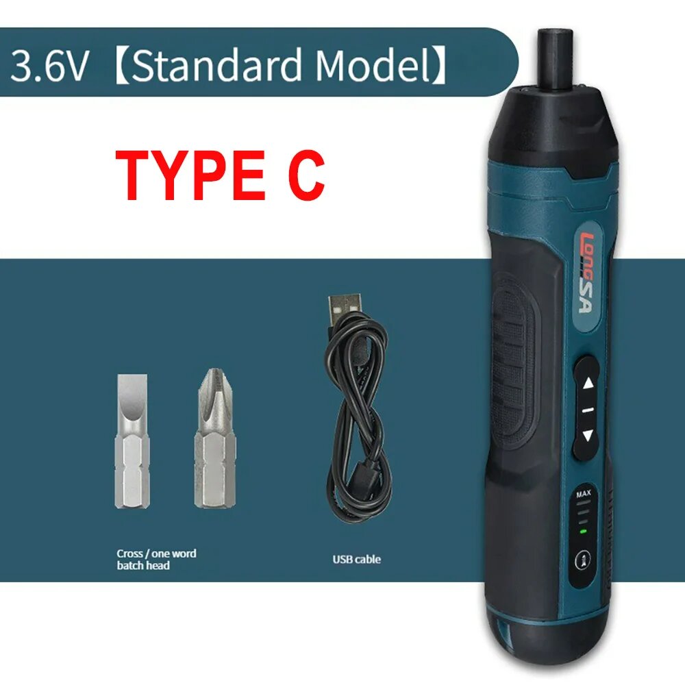 Беспроводной шуруповерт 3.6V Type C Basic Model