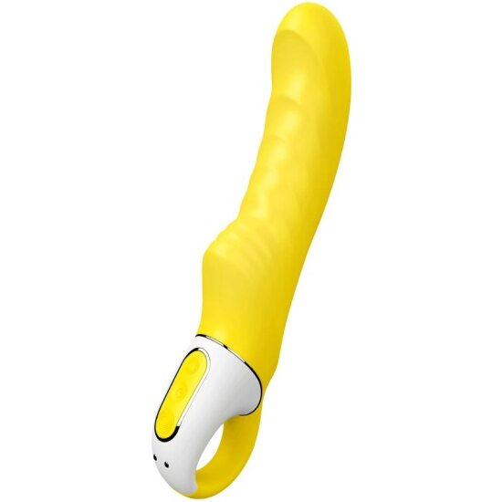 Вибратор Satisfyer Желтый Yummy Sunshine - 22,5 см.