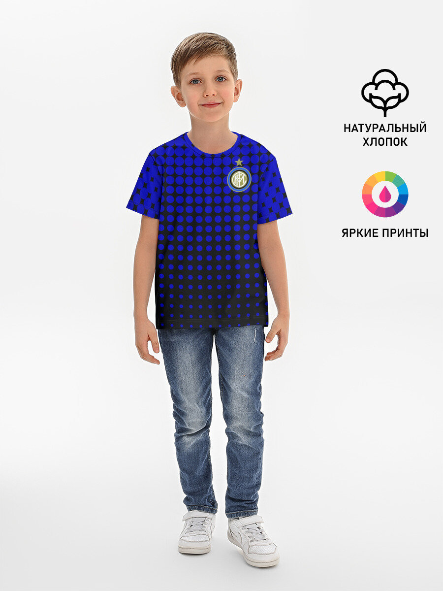 Футболка хлопковая детская Интер