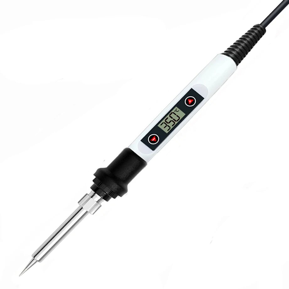 Цифровой паяльник Lefavor 220V, белый, 80W