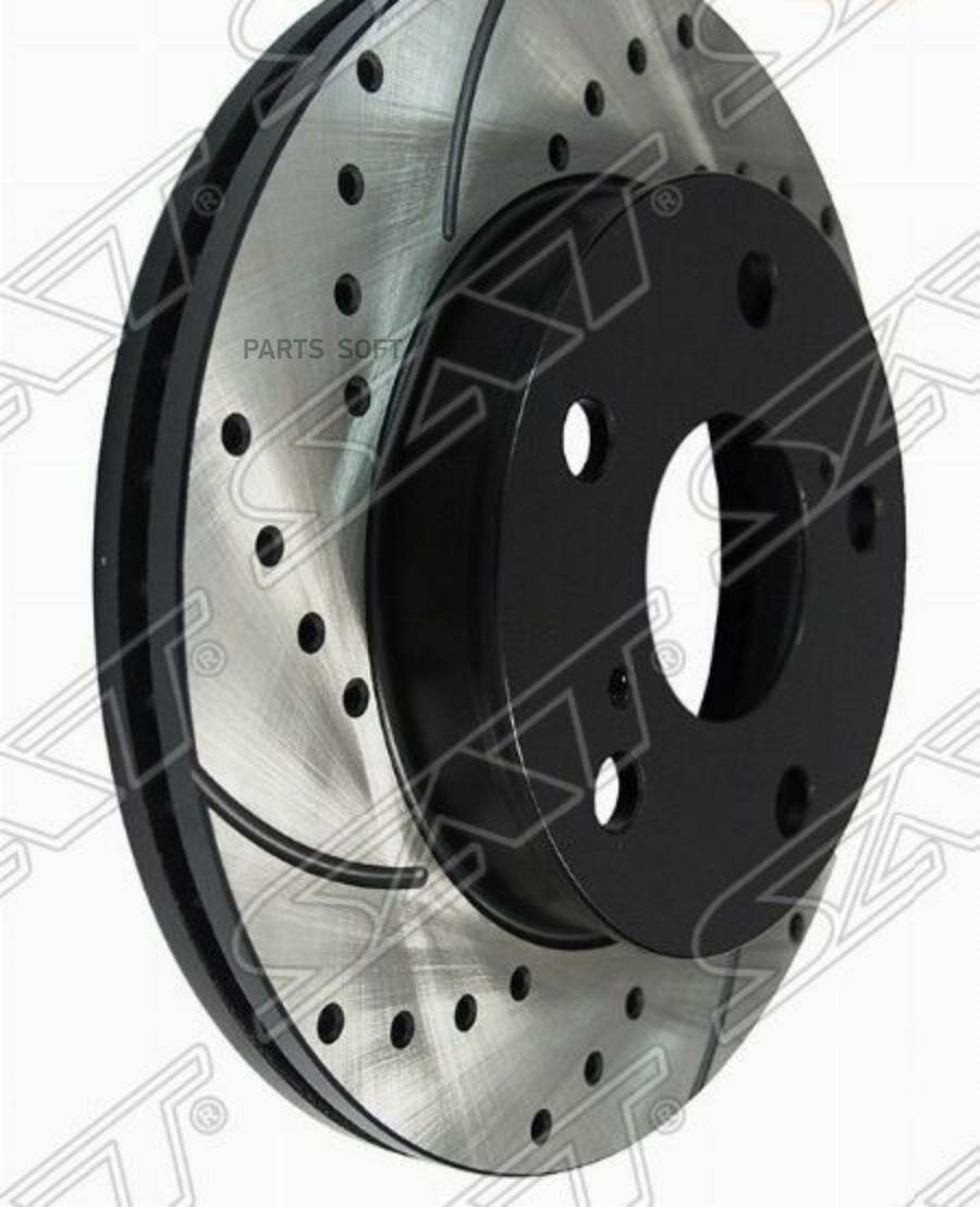 Комплект дисков тормозных передний перфорированные TOYOTA Mark/Cresta 2.0 GX90/GX100 92-01 SAT ST-43512-22240PF | цена за 1 шт
