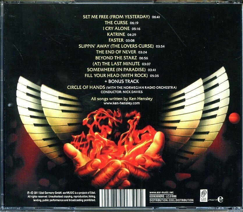 KEN HENSLEY & LIVE FIRE - Faster 2011 г. — фото 1