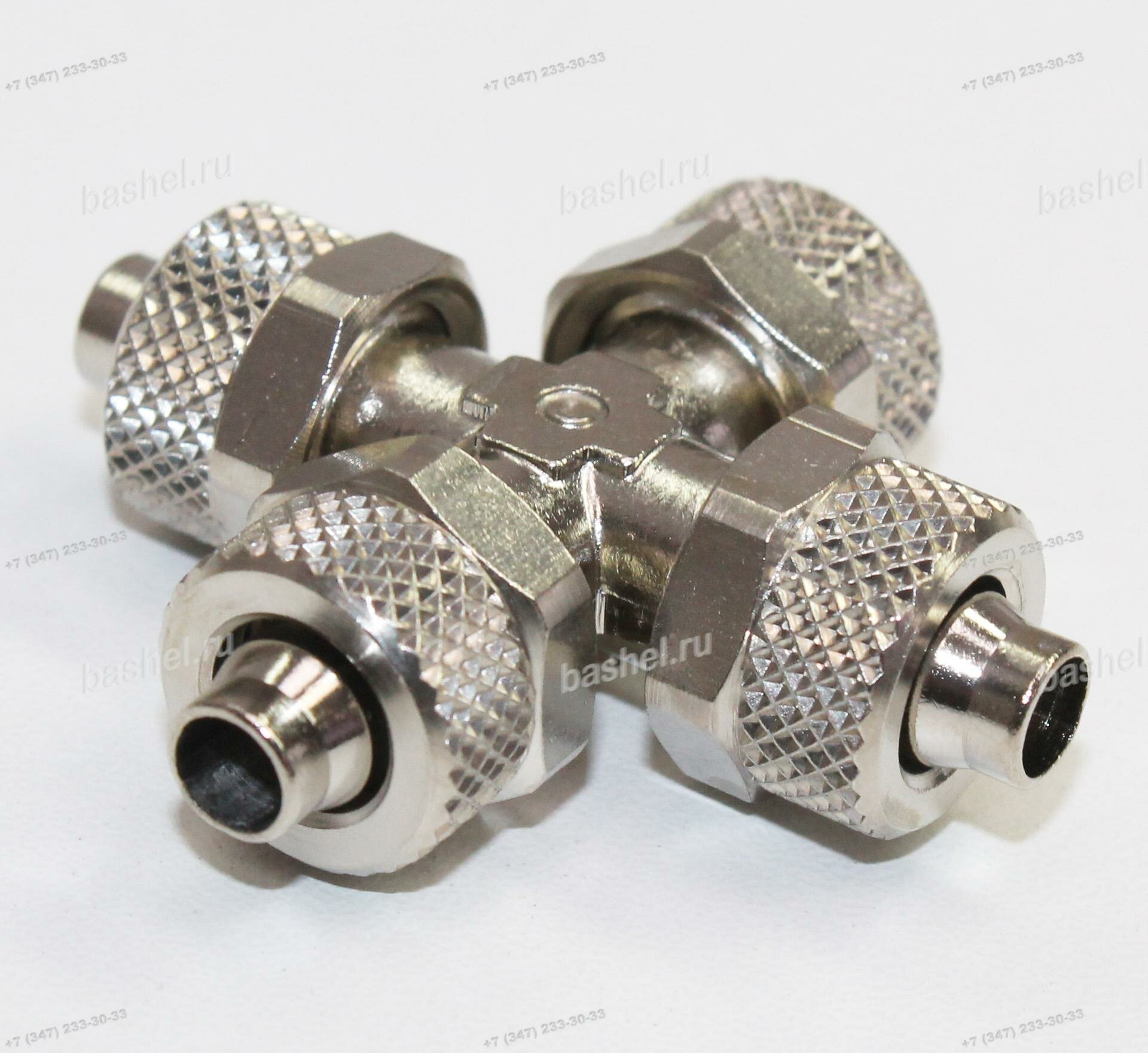 1600 8/6, Фитинг накидная гайка крест, Camozzi