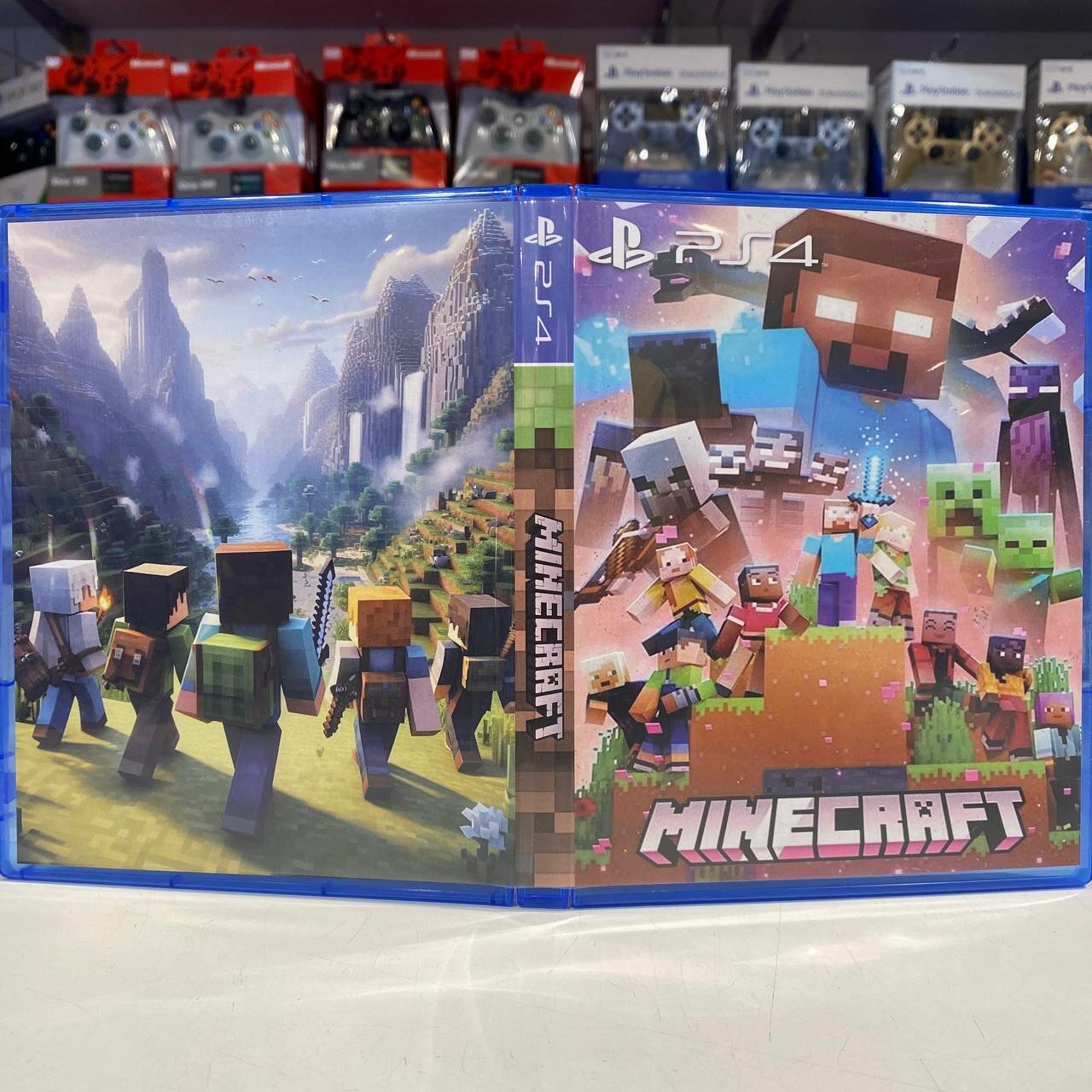 Эксклюзивная обложка PS4 для Minecraft №13