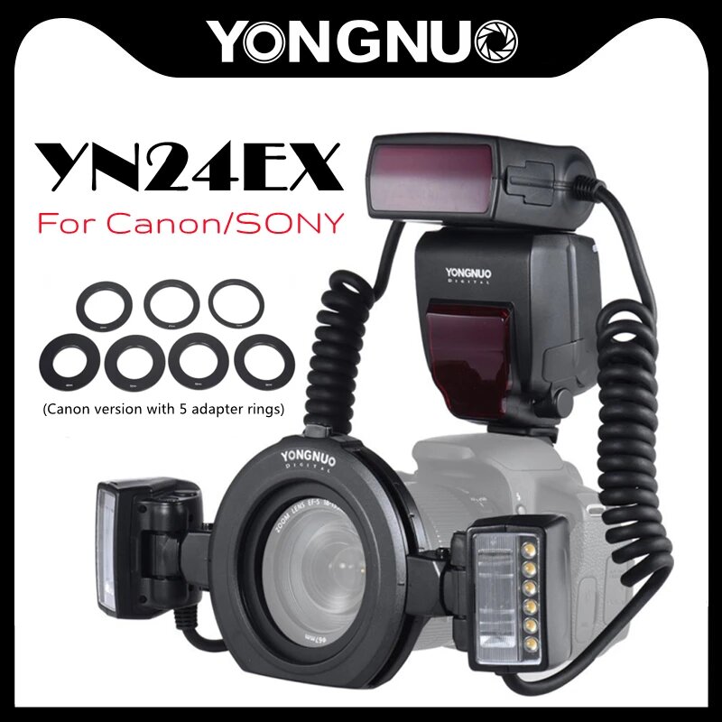 YONGNUO YN24EX вспышка кольцевая для Canon For SONY