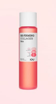 Тонер-бустер для лица антивозрастной Kwailnara IOU Re-Firming Collagen Skin (300 мл)