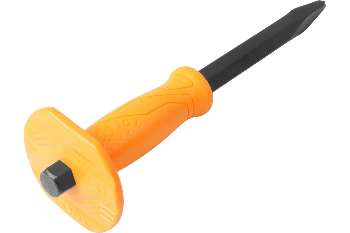 TOLSEN Зубило-керн 300x18x4 мм, увелич. протектор GRIPro 25084