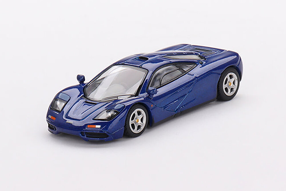 Модель коллекционная MINI GT Mclaren F1 1996 blue (длина модели 6-10 см)