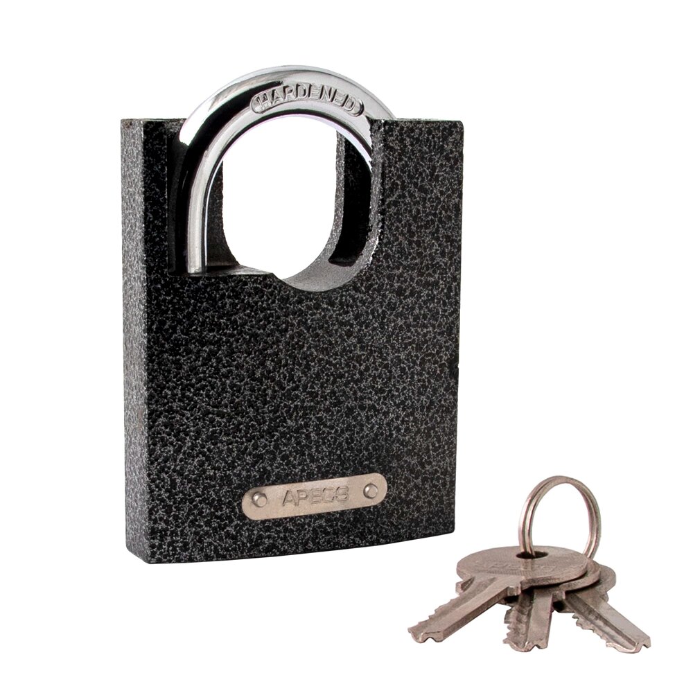 Замок навесной Apecs PD-44-50 50х55 мм размер дужки 53х49 мм
