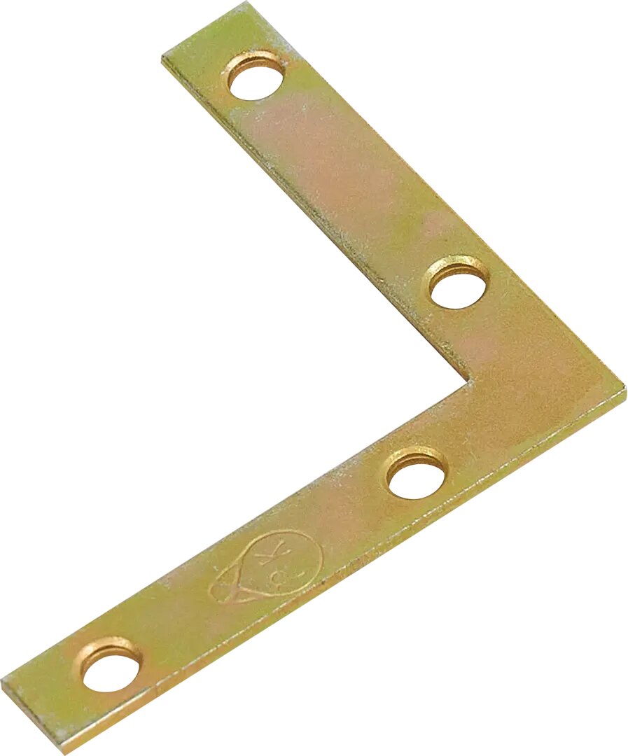 Оконный уголок NAZ 60x60x10x1.5 мм желтый цинк