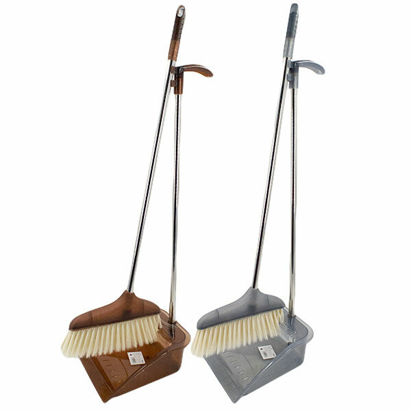 Щетка+совок MC-2309358 с длинной ручкой ленивка