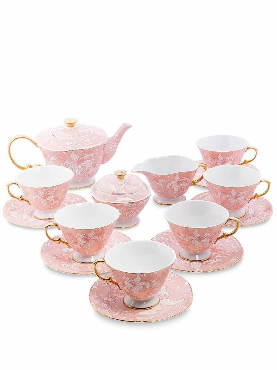 Чайный сервиз на 6 перс. "Фиоре Дорато"