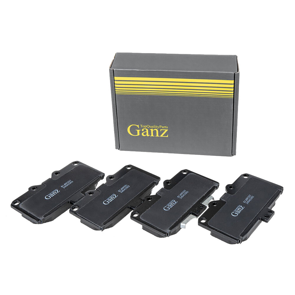 Колодки GANZ передние SUBARU IMPREZA (1993-1996) Арт: GIJ09337