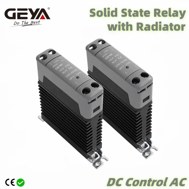 GEYA GSR8 Твердотельное реле 10A 25A 40A 60A GSR8-15DA48Z