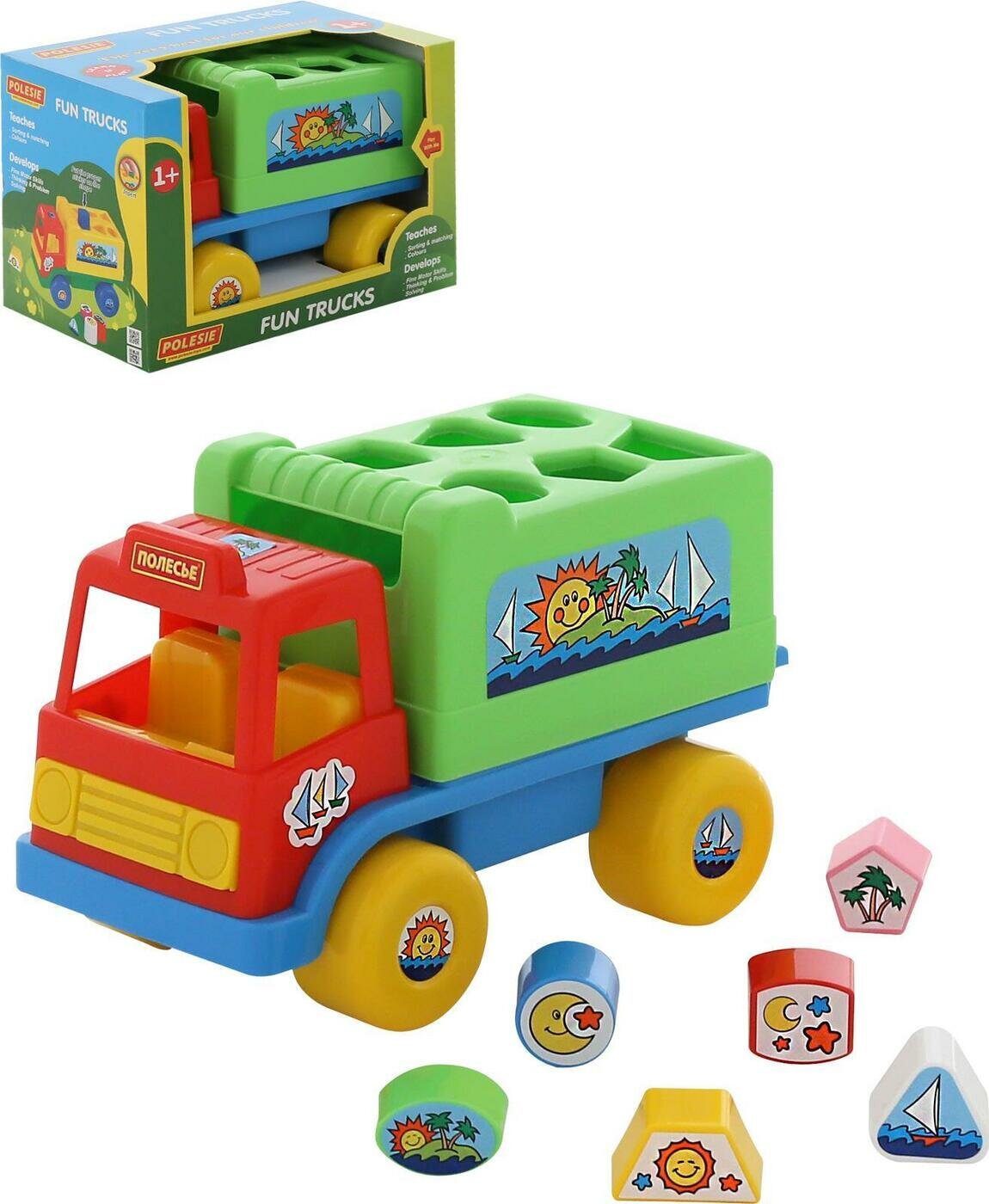 Грузовик Полесье "Забава" (в коробке) (5984)