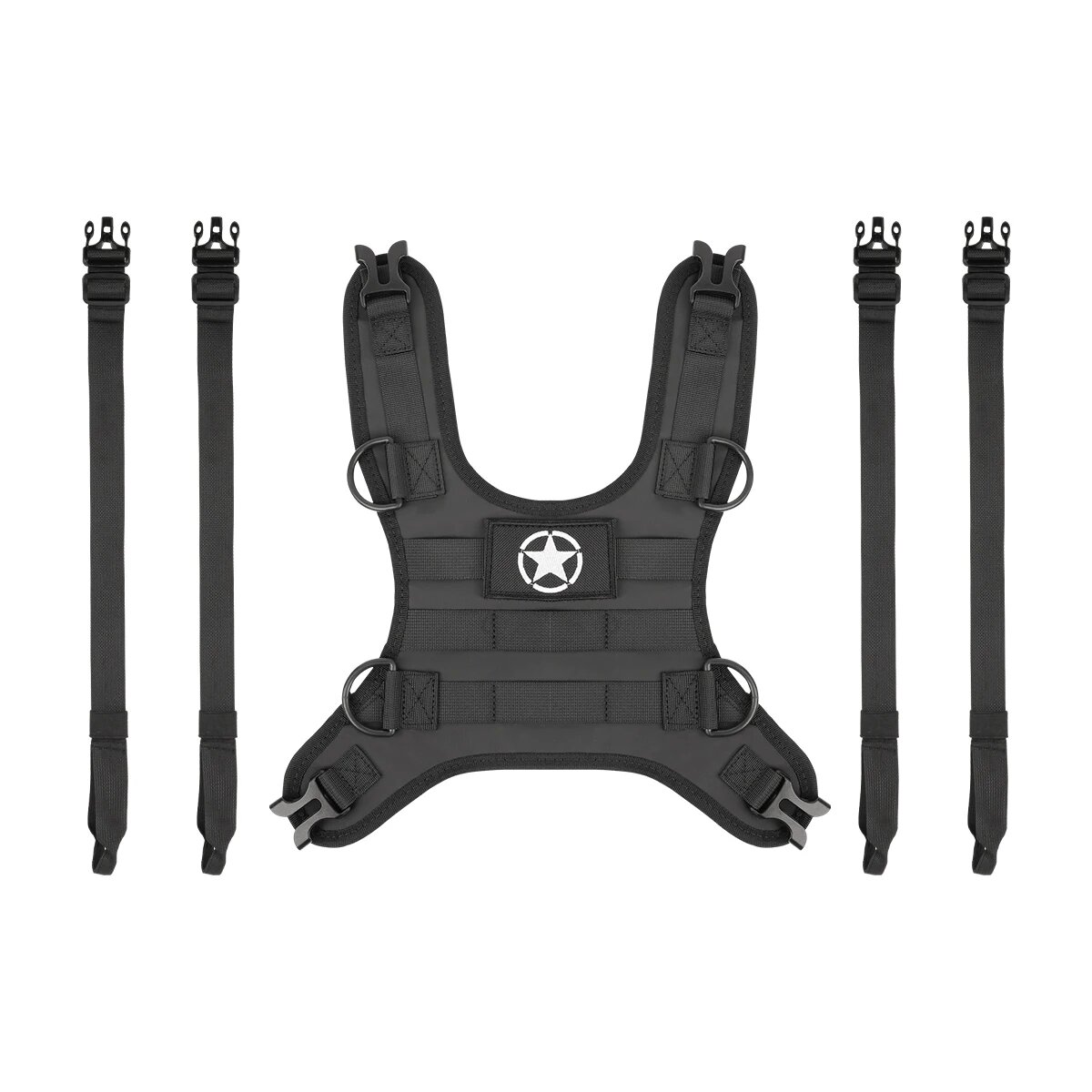 Универсальная Сумка-подсумок Для Топливного Бака Мотоцикла, Портативная, С Комплектом Черный, Black