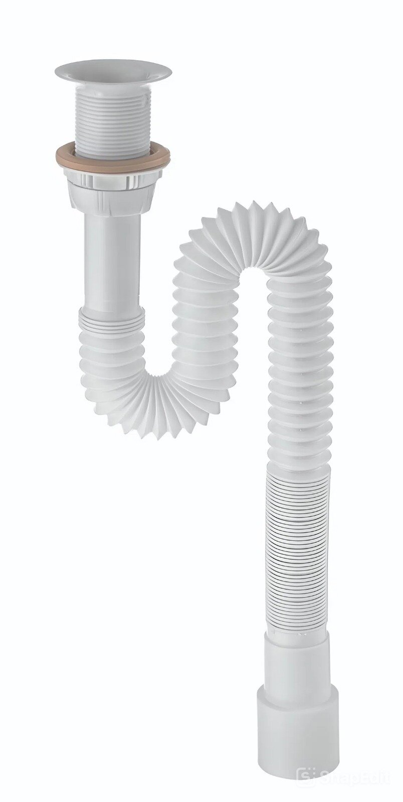 Сифон гофрированный Wirquin с выпуском 1 1/4" x 40/50 мм, 1200 мм