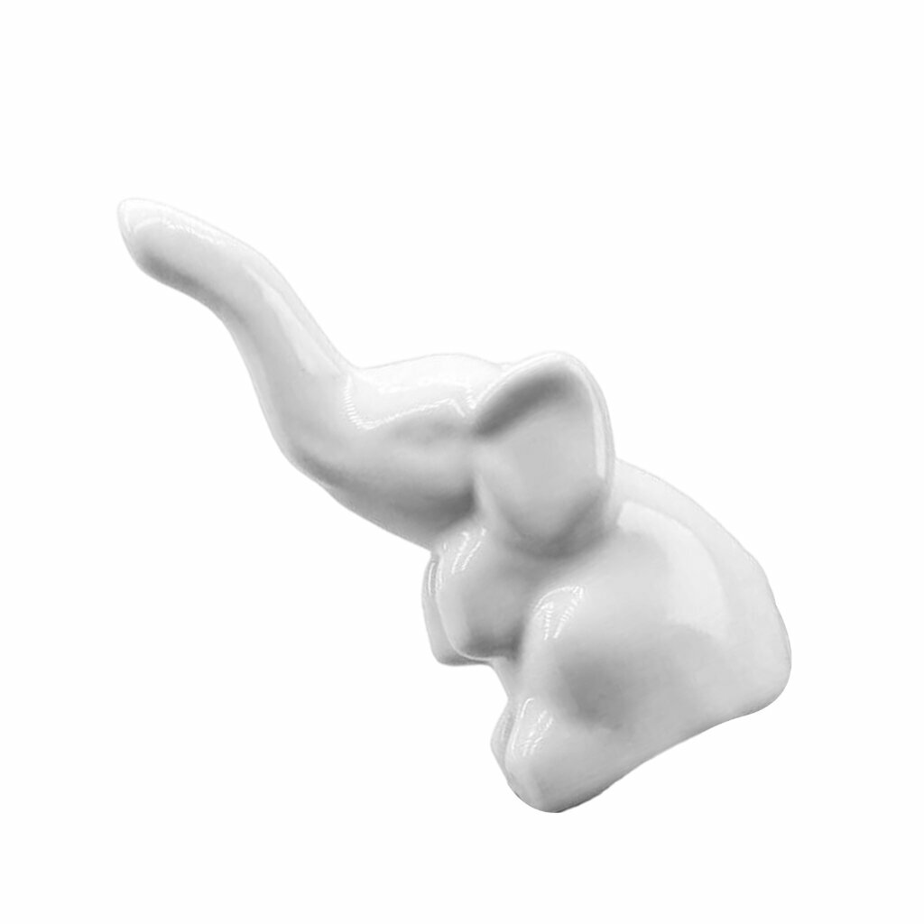 Прочное кольцо ювелирного выставки держатель витрины практическое решение для хранения с художественными белыми слонами дизайн