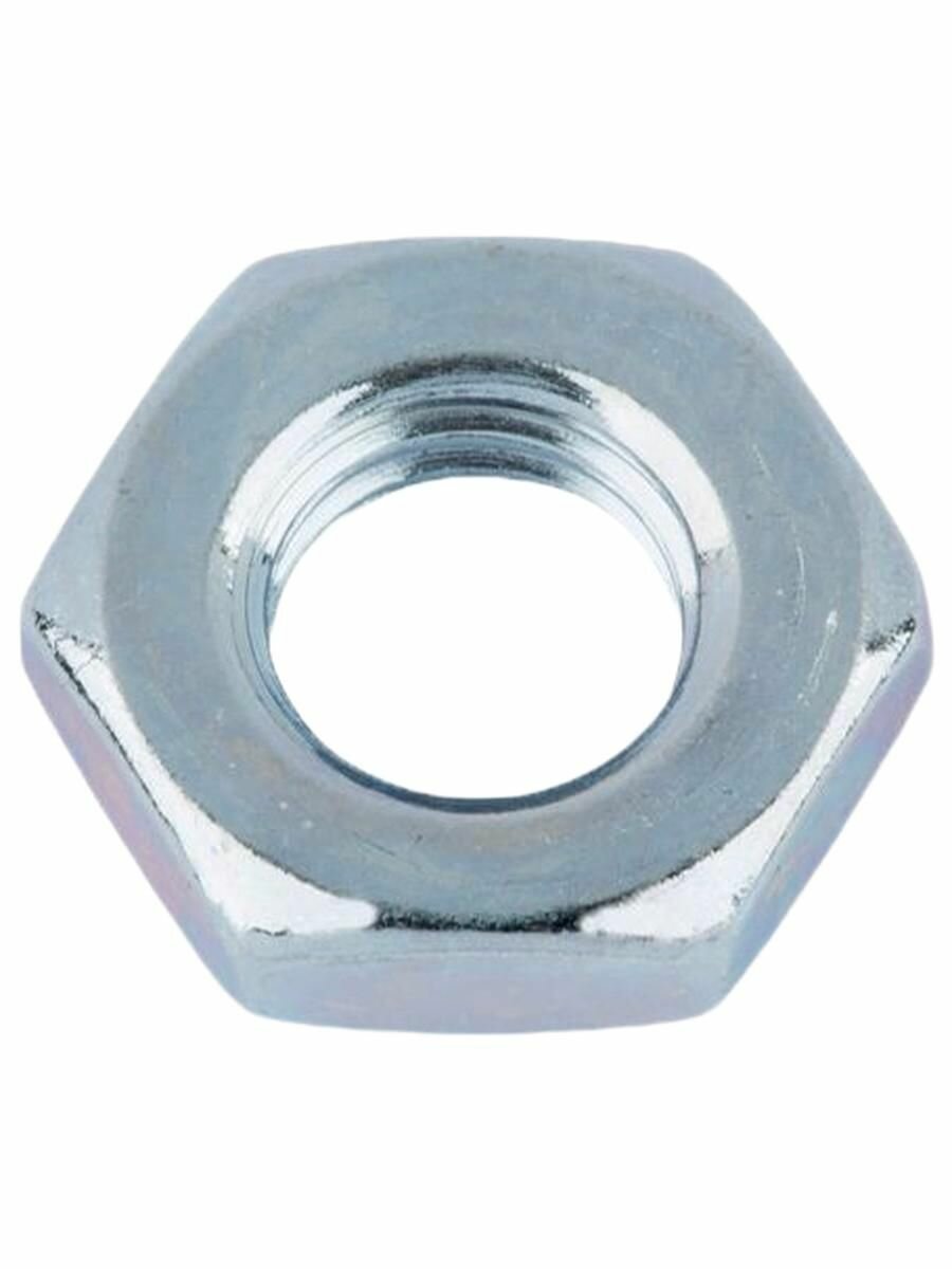 Гайка М24-Р2,0 низкая DIN 439, цинк, мелкий шаг(2шт)