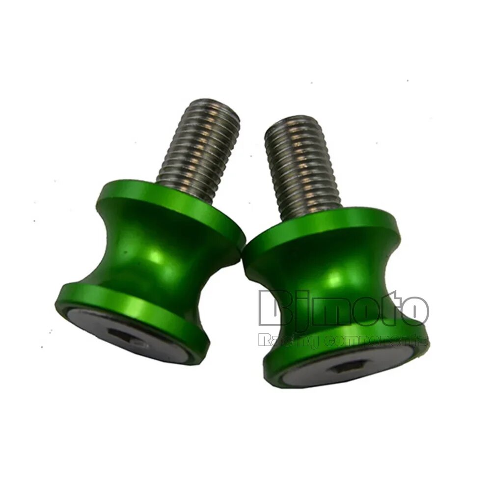 Изумрудные ползунки маятника мотоцикла 8mm Green Spools