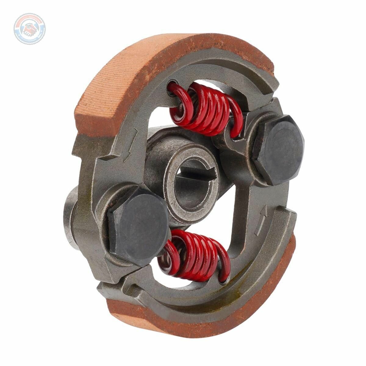 Сверхмощная мини-колодка сцепления для карманного квадроцикла, красные пружины, высокий крутящий момент, замена 43cc 47cc 49cc 2-тактный
