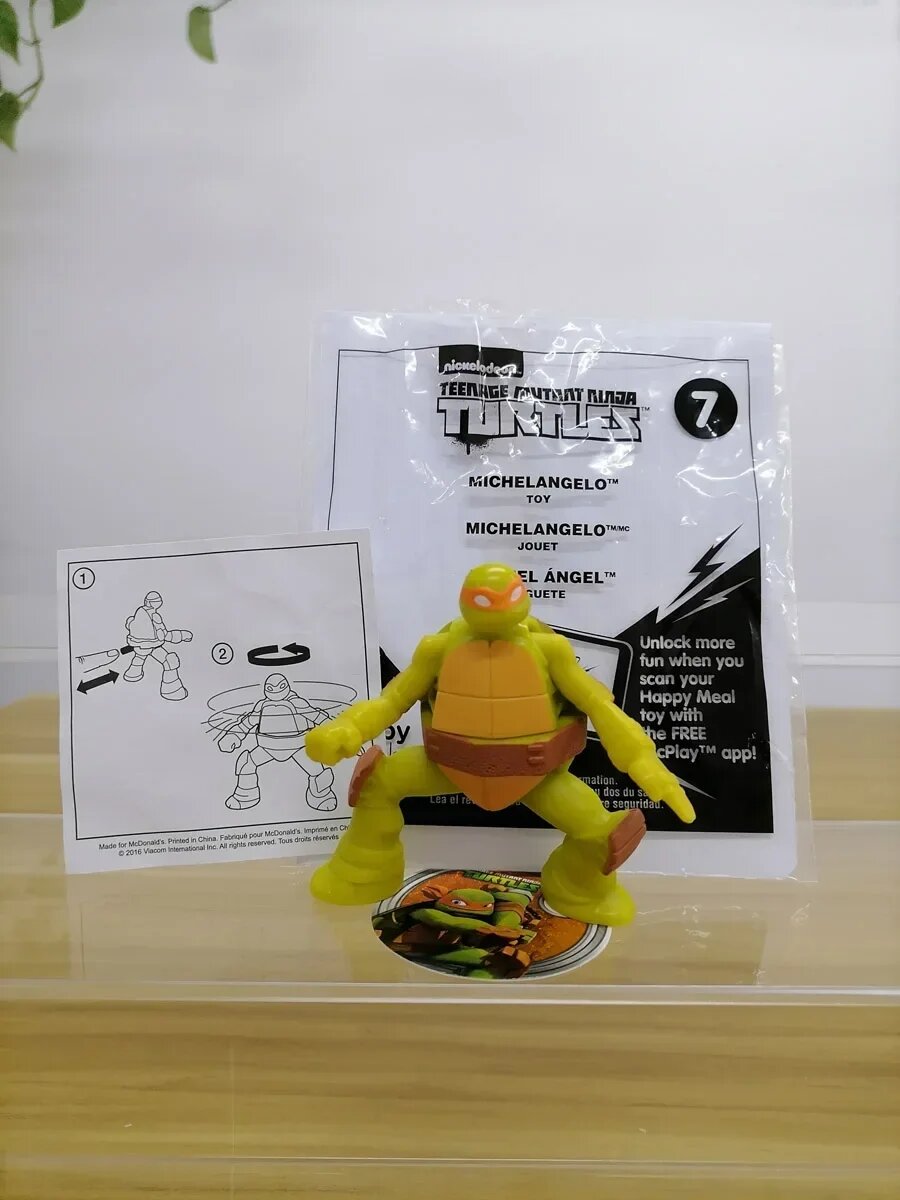 Фигурка TMNT Микеланджело Bandai, Цвет: b
