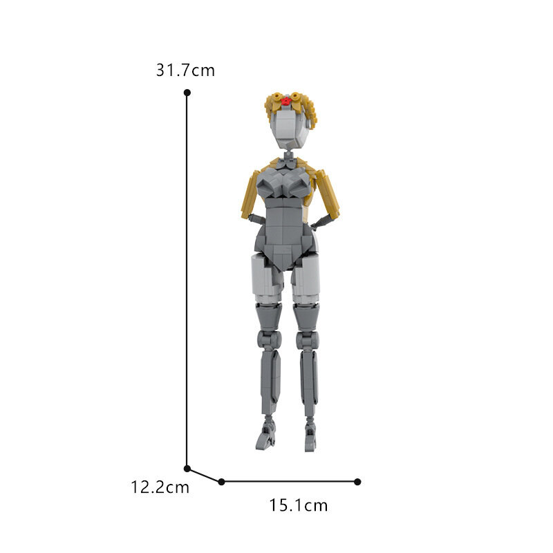 Игрушечные близнецы Atomic Heart Game Building Block: слева и справа