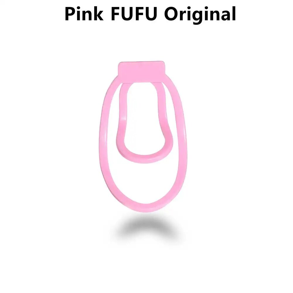 Fufu клипса мужские трусы Пояс верности с пробкой улучшенные трусики устройство верности мужские имитация Женская киска тренировочная клипса клетка для члена сексуальные 1.0 Pink Samll
