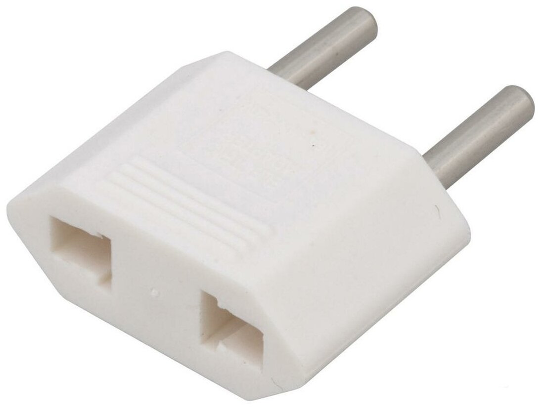 Сетевой переходник Rexant Тефаль плоский, белый {11-1041} (1 шт)