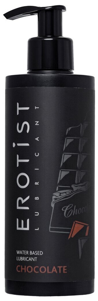 Лубрикант EROTIST на водной основе CHOCOLATE, с ароматом шоколада, 250 мл