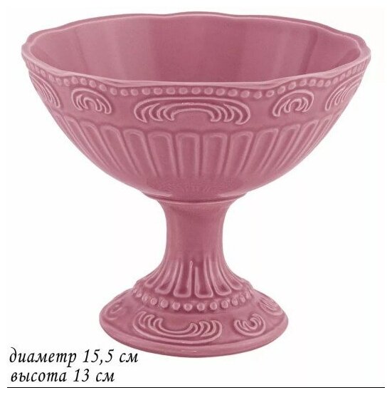 Конфетница на ножке 15,5 см бавария Керамика 110464 118-110464