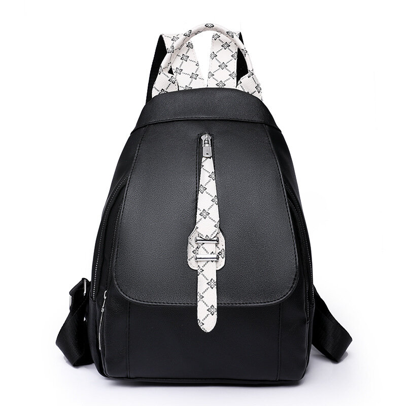 Рюкзак Louis Guster, искусственная кожа, водонепроницаемый, трехмерный мешок