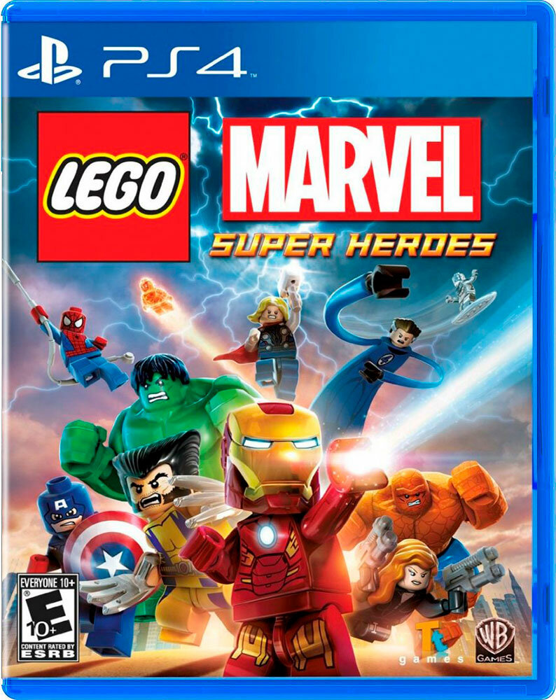 LEGO Marvel Super Heroes [PS4, русские субтитры]