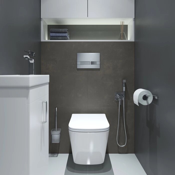 Клавиша смыва, универсальная, хром, Unifix, 006, IDDIS, UNI06CHi77