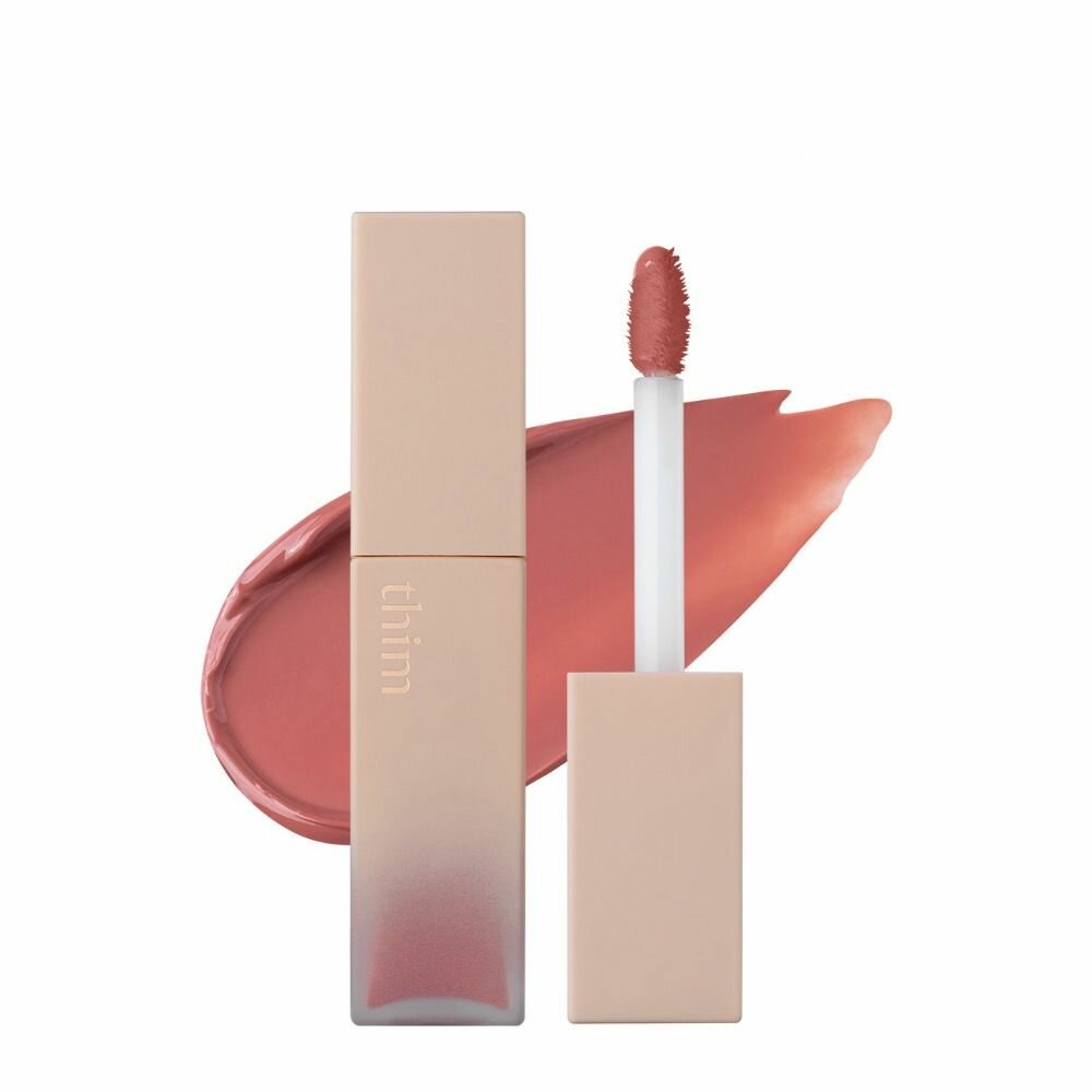 THIM Сатиновый блеск для губ Satin Lip Glaze (01 Calm Rose)
