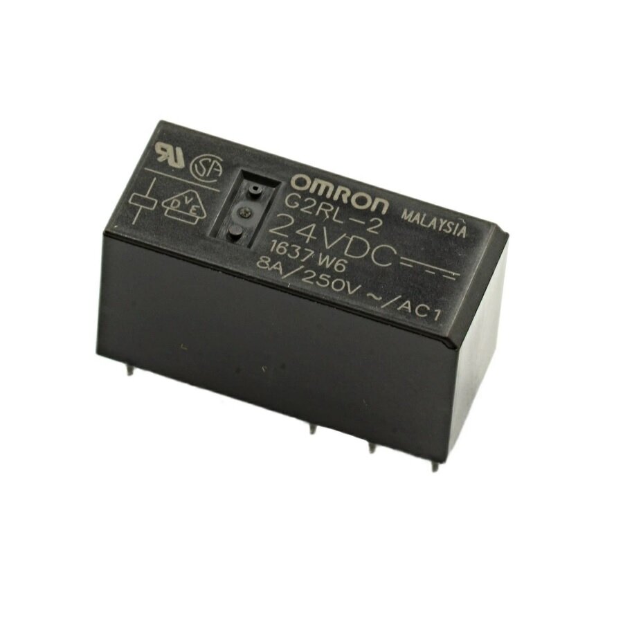 Реле OMRON G2RL-2 8A 24VDC 8pin 2 группы