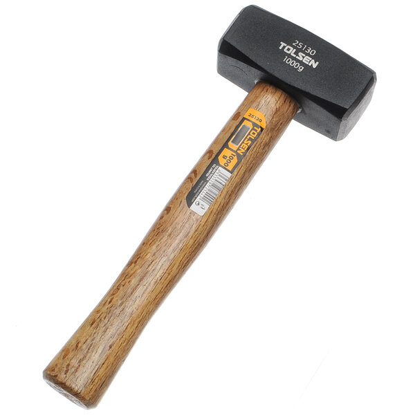 Кувалда 1кг с деревянной ручкой Tolsen 25130