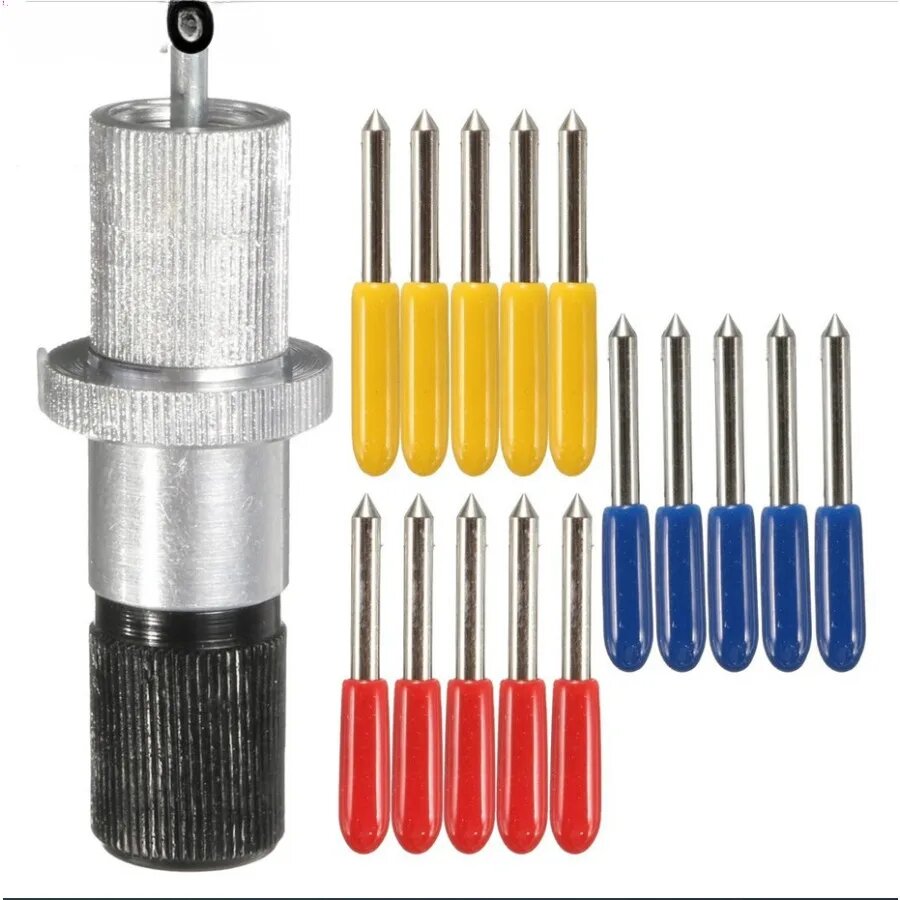 15 шт./набор, режущий плоттер для винилового резака, 30/45/60 градусов