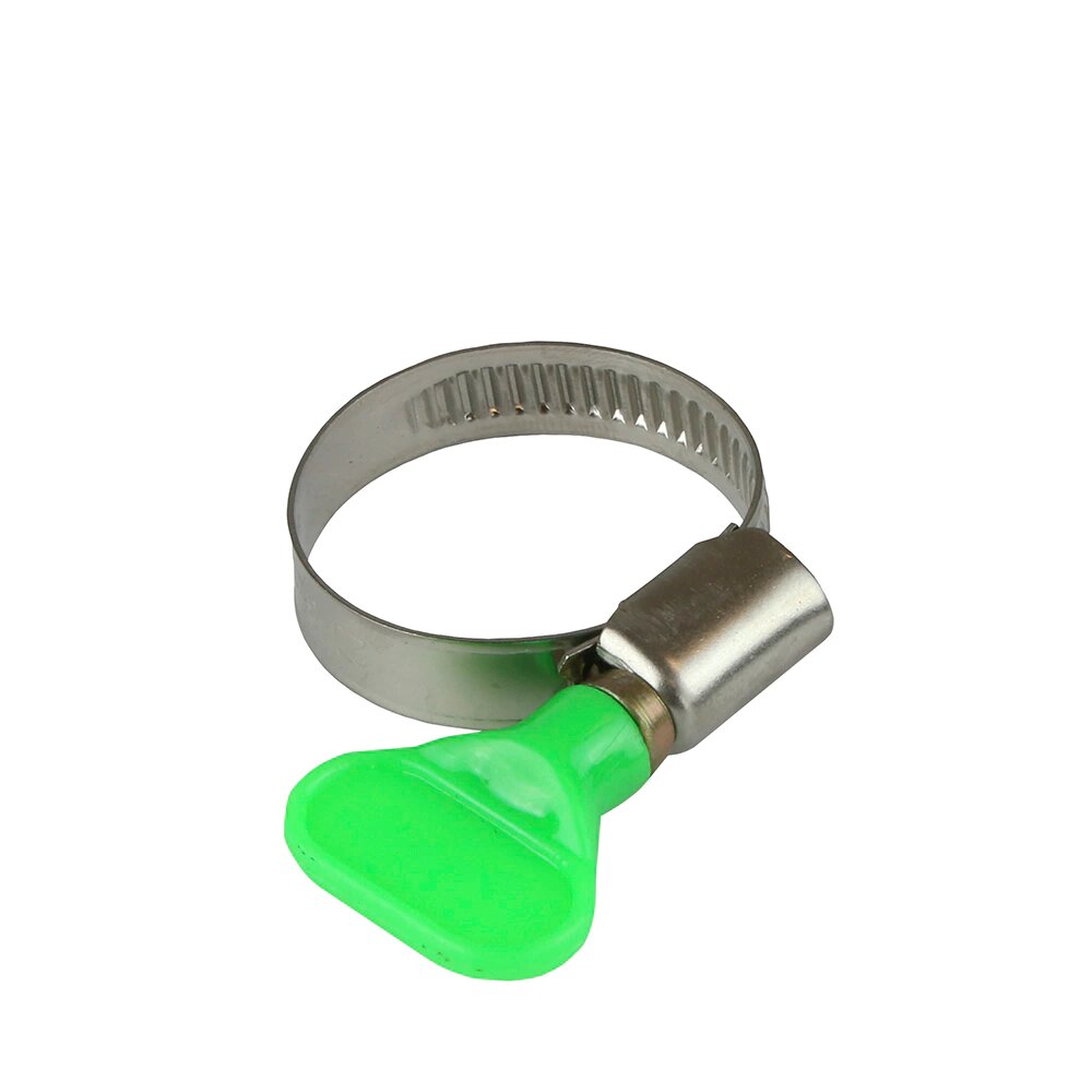 Хомут червячный с ключом MASTERPROF 20-32 мм нержавеющая сталь