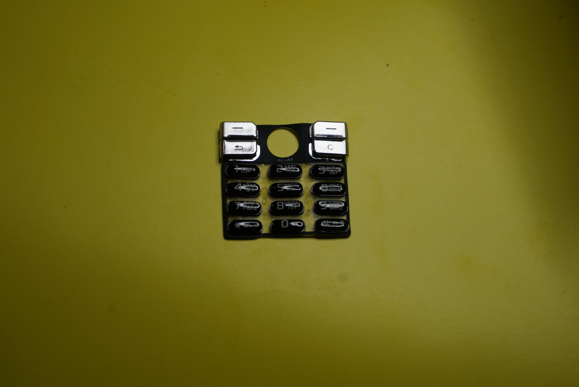 Клавиатура (аналог) кнопочного телефона Sony Ericsson K510i из старых закупок 2000-х годов