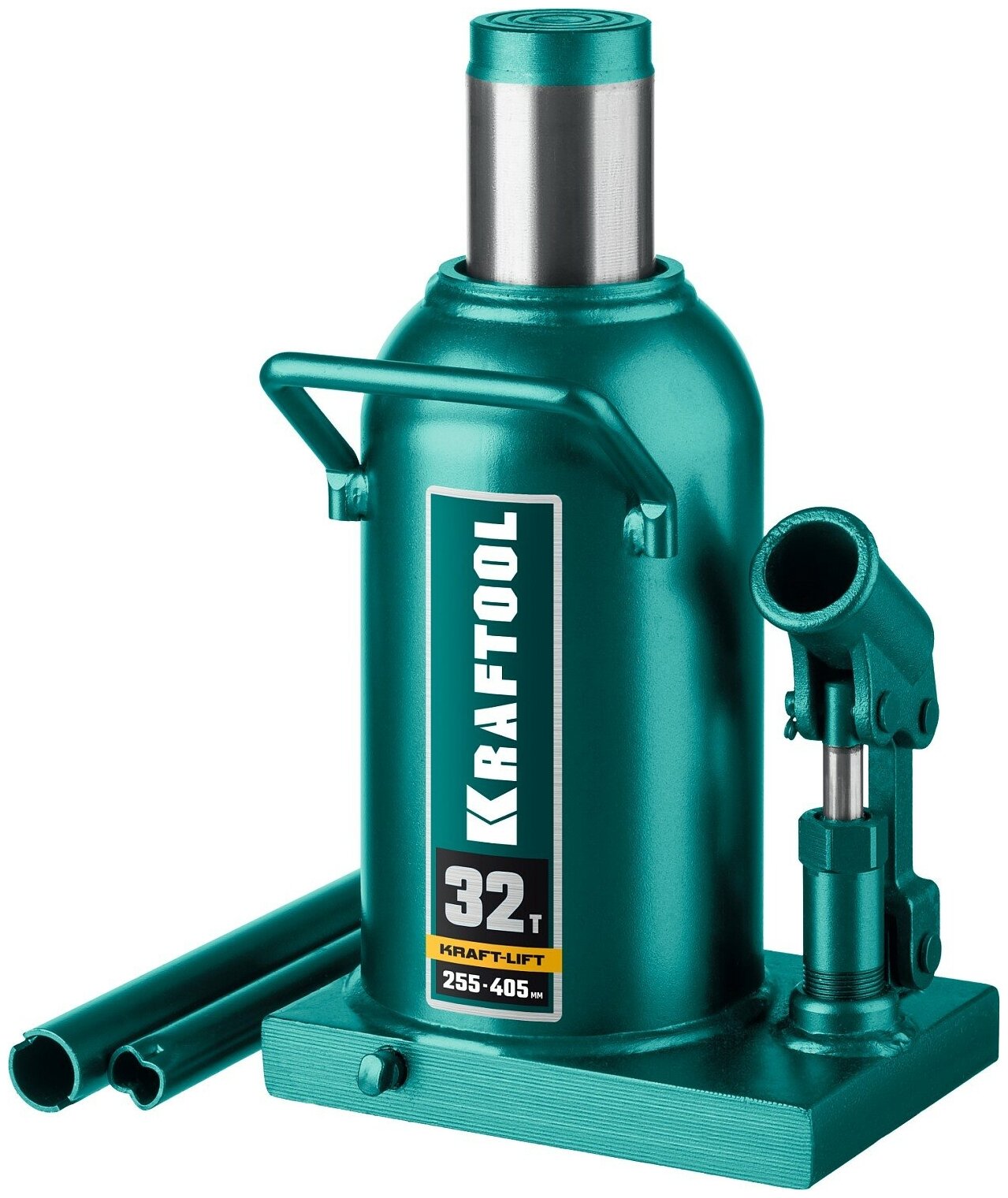 Домкрат бутылочный гидравлический, KRAFT-LIFT 32т, 255-405мм, KRAFT BODY KRAFTOOL 43462-32_z01